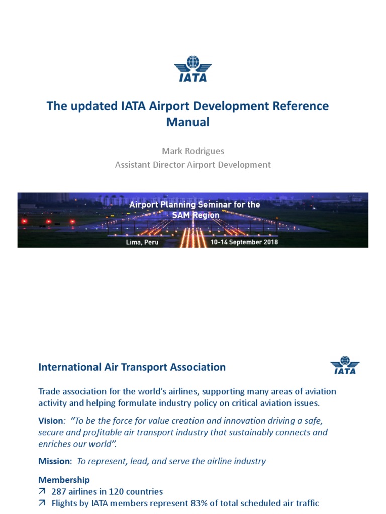 The Updated IATA Airport Development Ref | PDF | Airport | Airlines