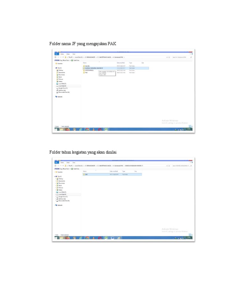 Contoh Penamaan File | PDF