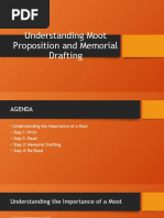 Drafting a Moot Court Memorial Guide | PDF | Public Law | Justice