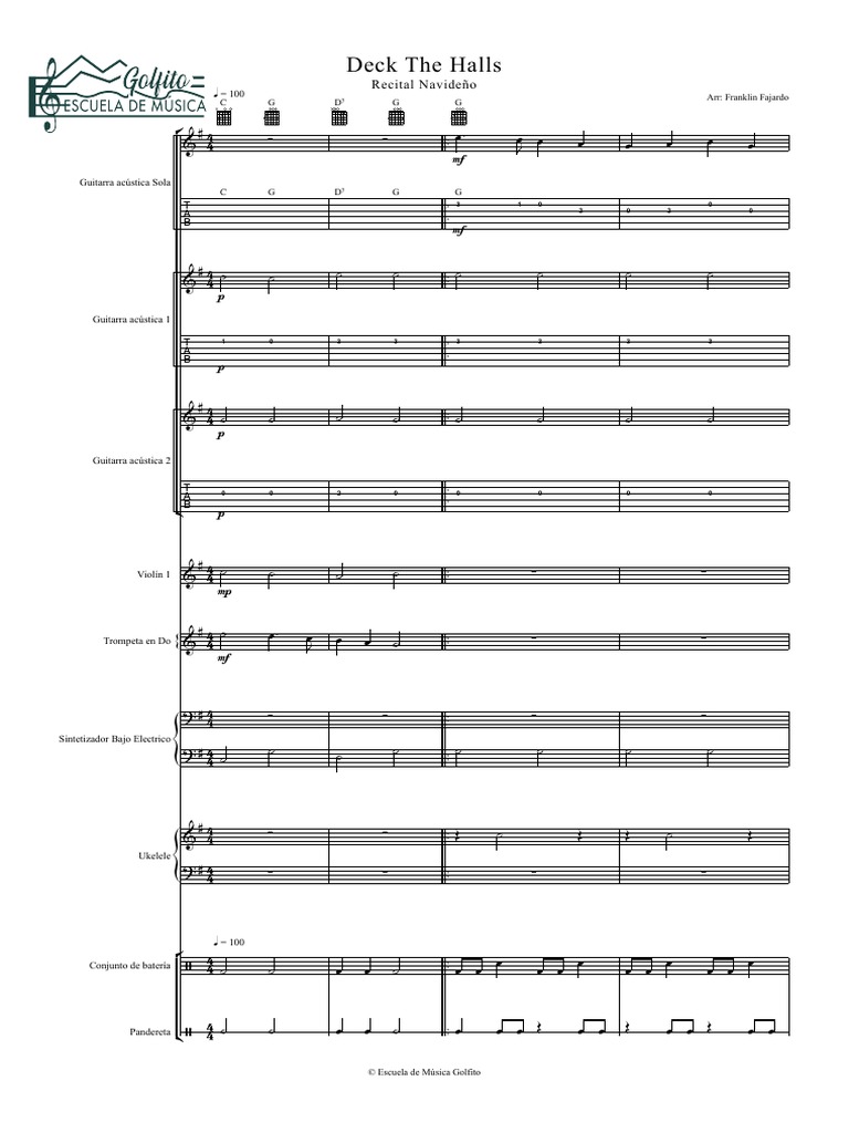 Deck The Halls COMPLETA | PDF