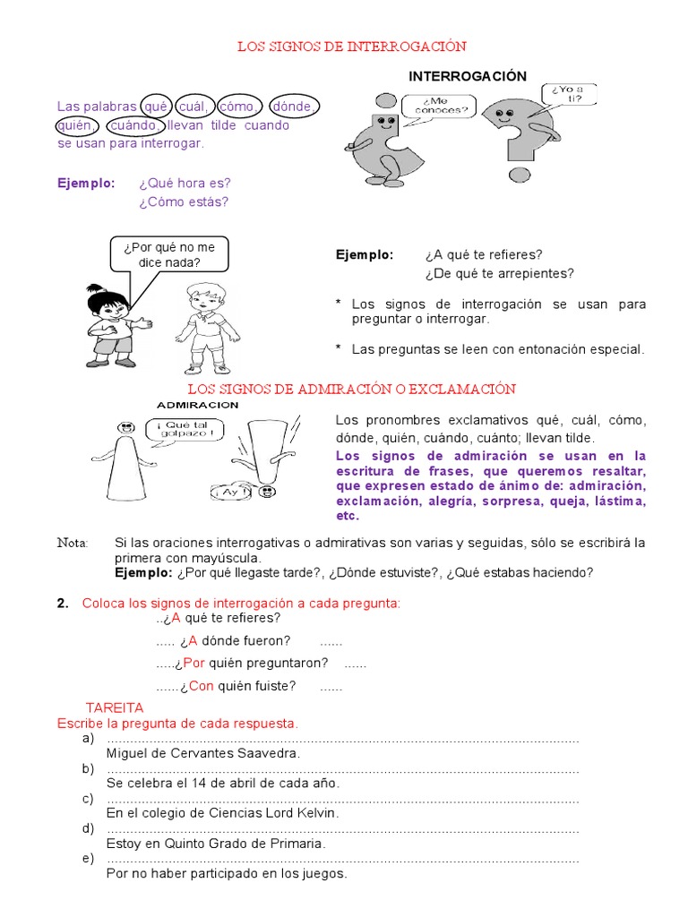 Los Signos de Interrogación | PDF