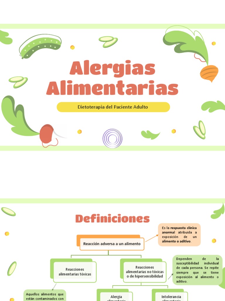 Alergias Alimentarias | PDF | Alergia | Cuidado de la salud