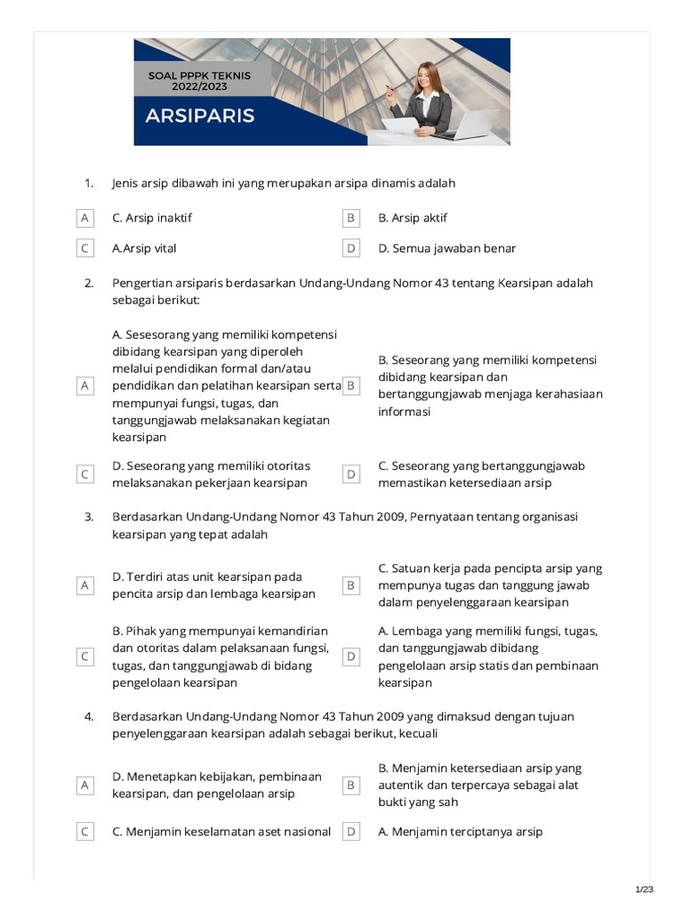 Arsiparis Versi 2 | PDF