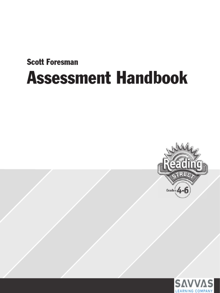 Assessment Handbook: Scott Foresman | PDF | Educational Assessment ...