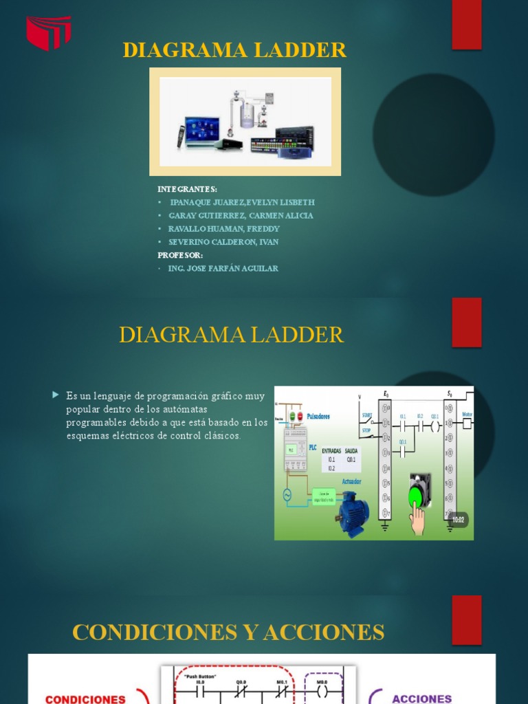 Diagrama Ladder: Control de Motores y Tanques | PDF | Hogar, jardinería ...