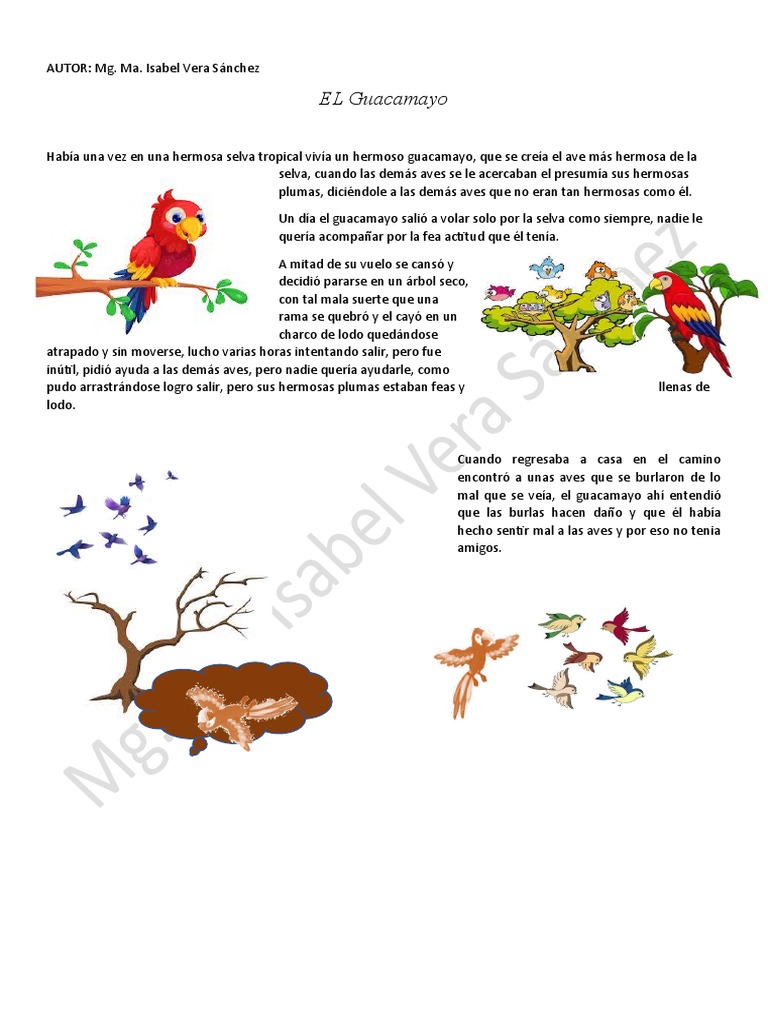 La lección del guacamayo orgulloso | PDF