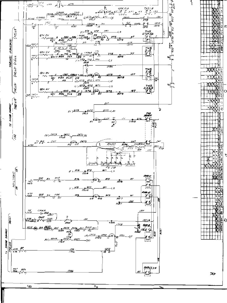 Emd Wiring Schematic GP40 1966 | PDF