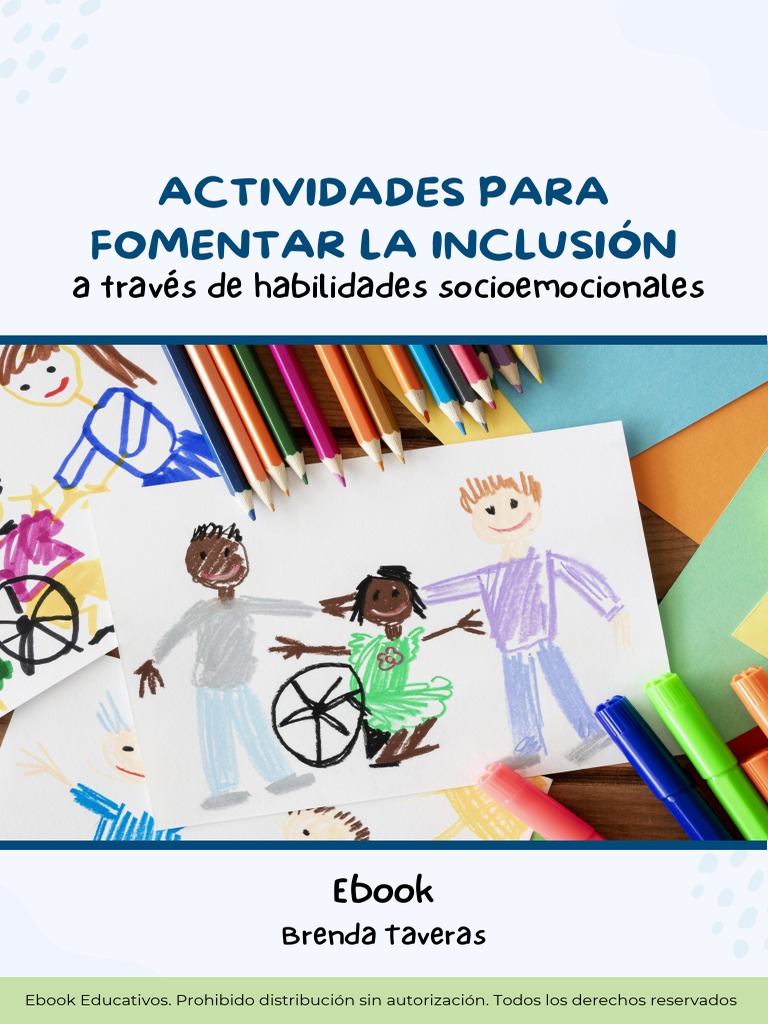 Actividades para Fomentar La Inclusión: A Través de Habilidades ...