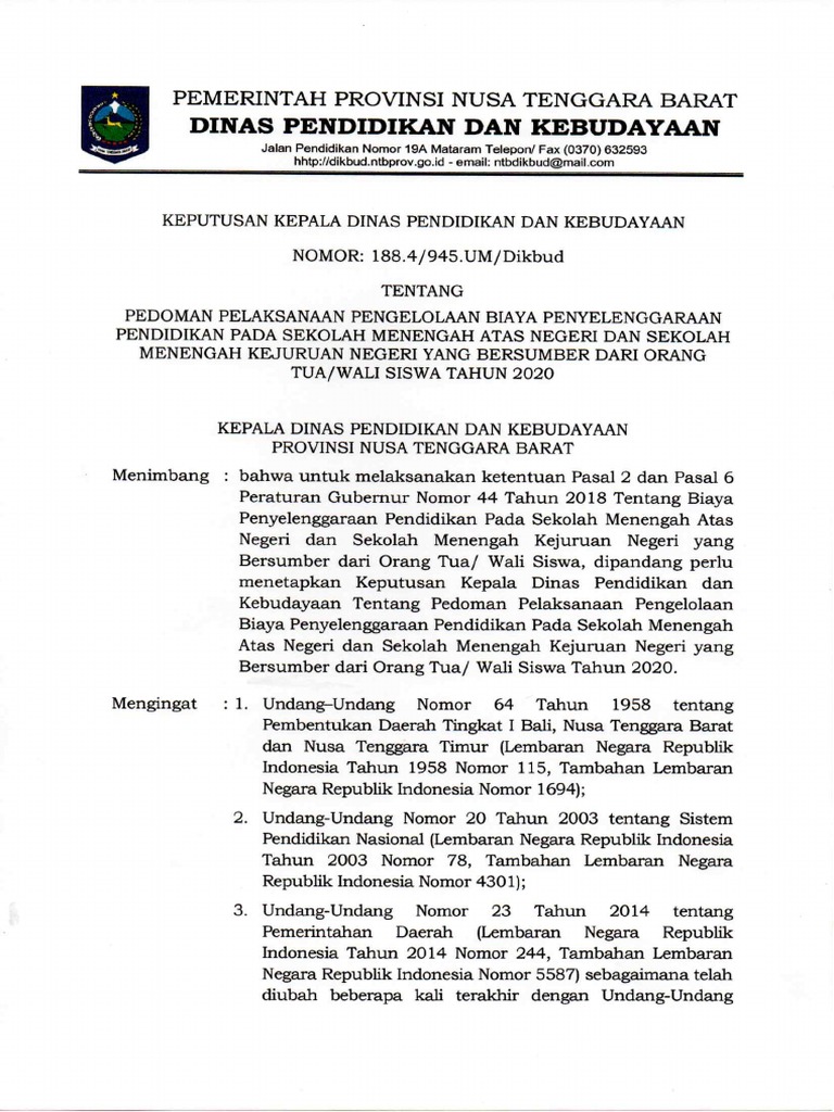 Panlak BPP 2020 | PDF