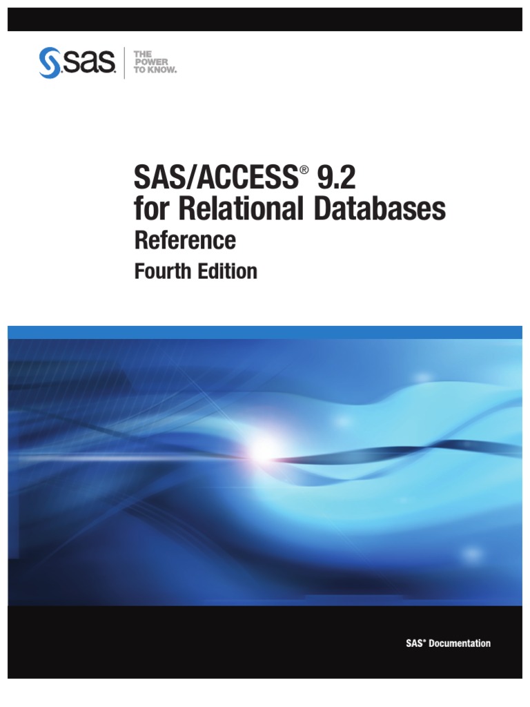 Sas Access 92 Pdf Ibm Db2 Databases 5357