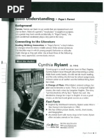 Papa's Parrot (By Cynthia Rylant) | PDF