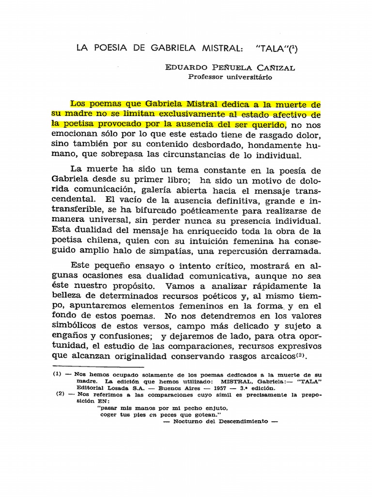 Analisis de Tala | PDF