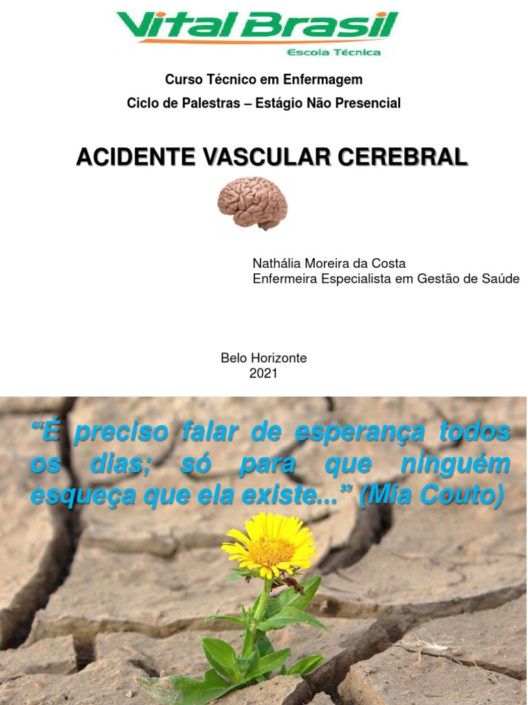 AVC | PDF | AVC | Hipertensão