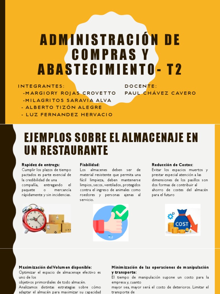 Administración de Compras Y Abastecimiento-T2 | PDF