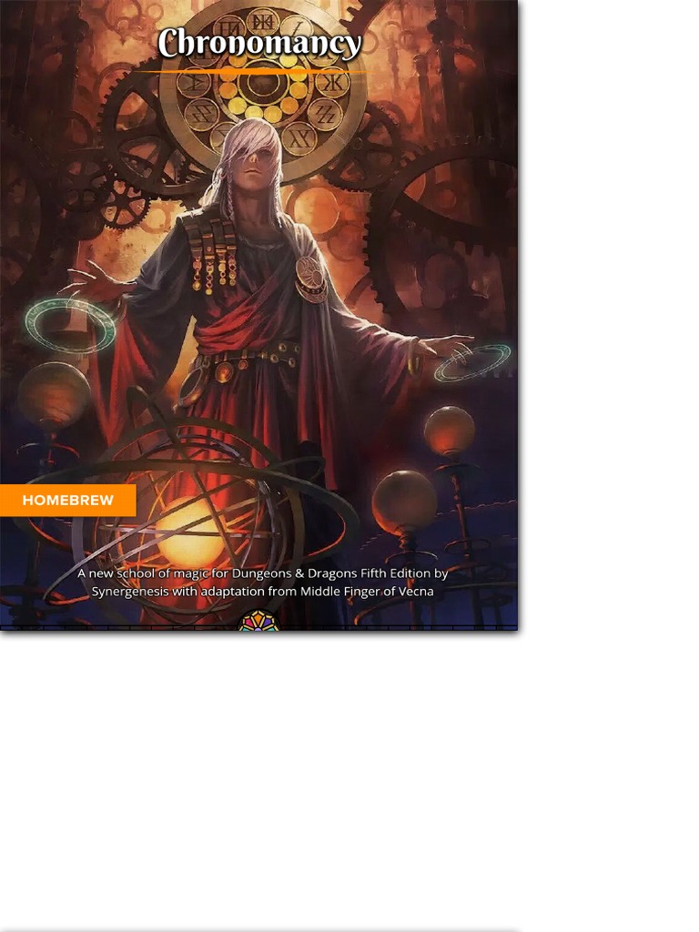 Chronomancy Spells - GM Binder | PDF | Magician (Fantasy) | Dungeons ...