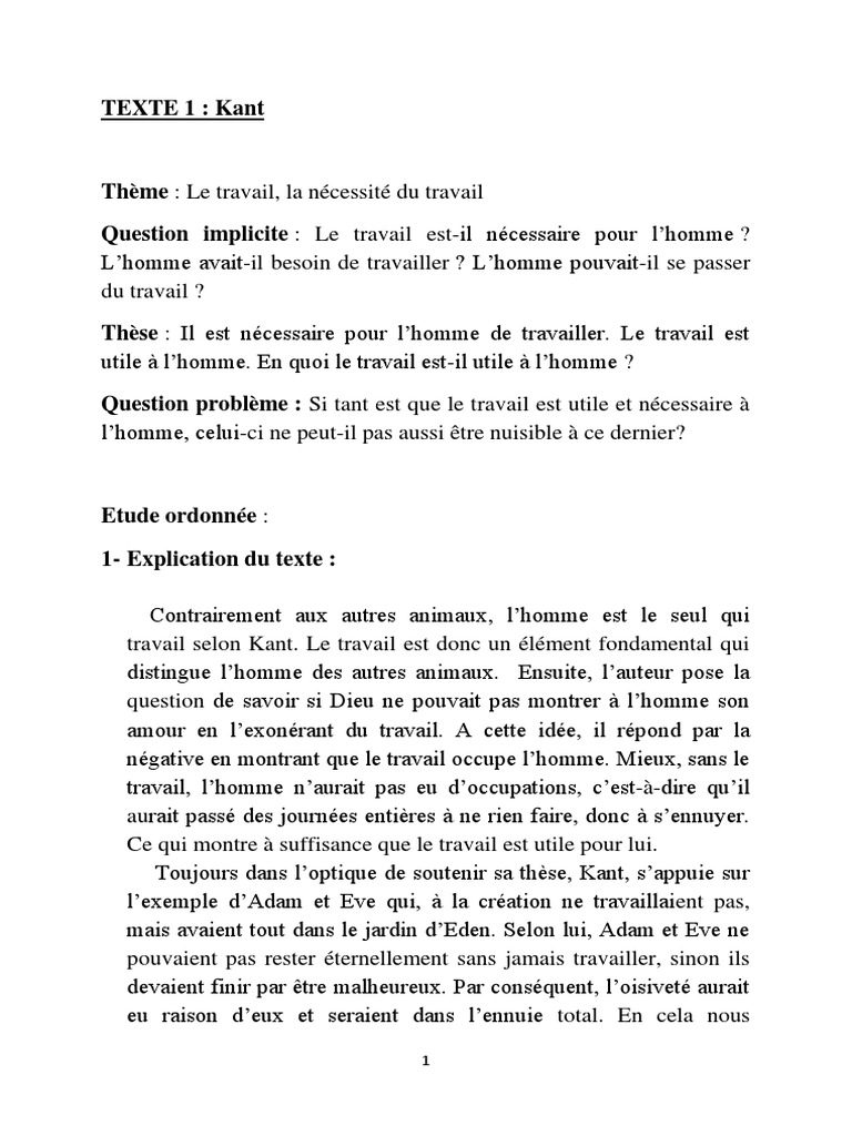 Sujets Philo | PDF | Emmanuel Kant | Moralité