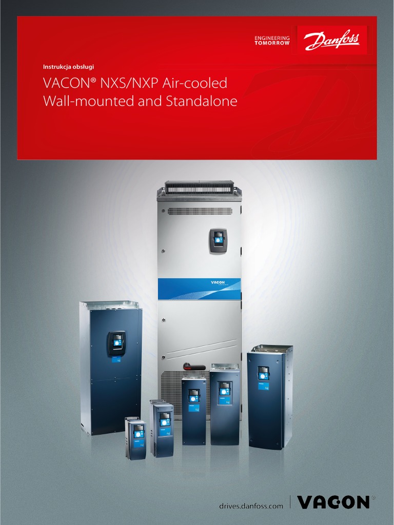 VACON® NXS/NXP Air-Cooled Wall-Mounted and Standalone: Instrukcja Obsługi | PDF