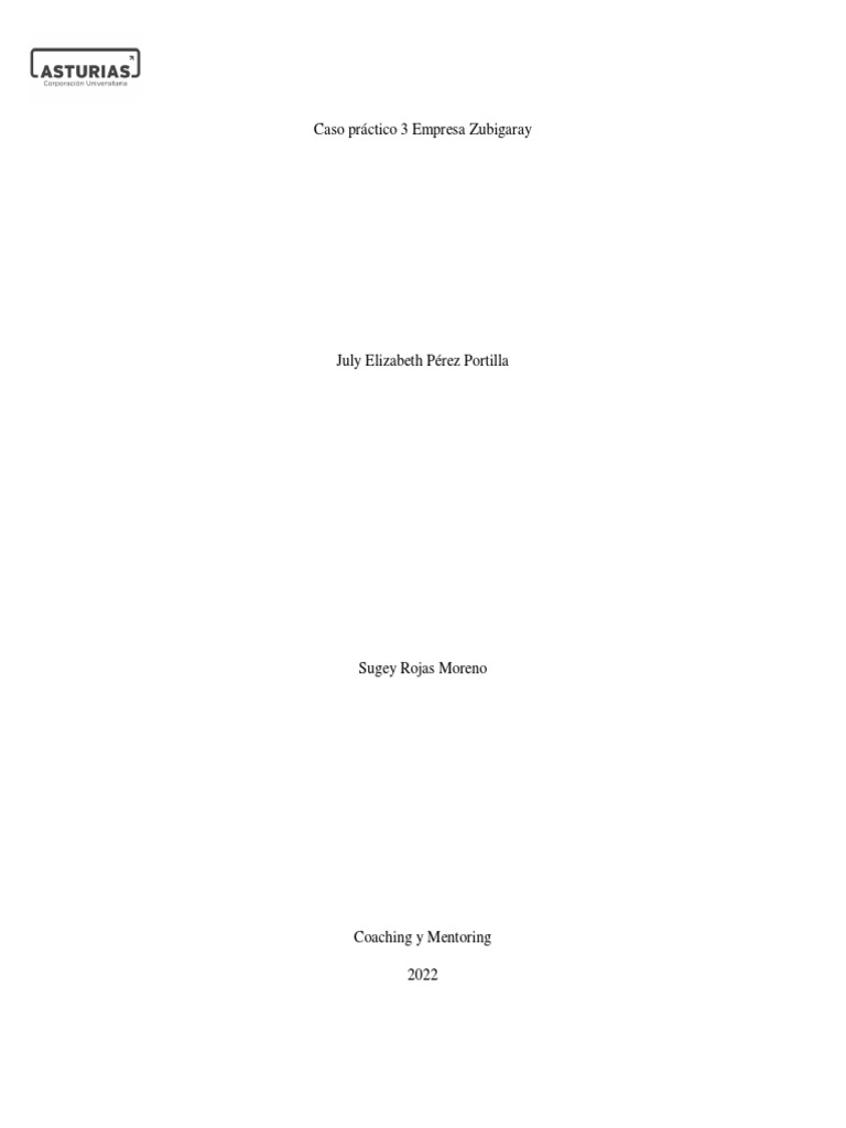 CASO PRÁCTICO 3 ASIG 7 | PDF