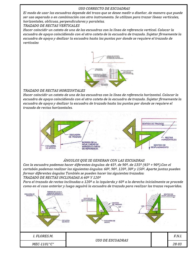 ESCUADRAS | PDF | Geometría