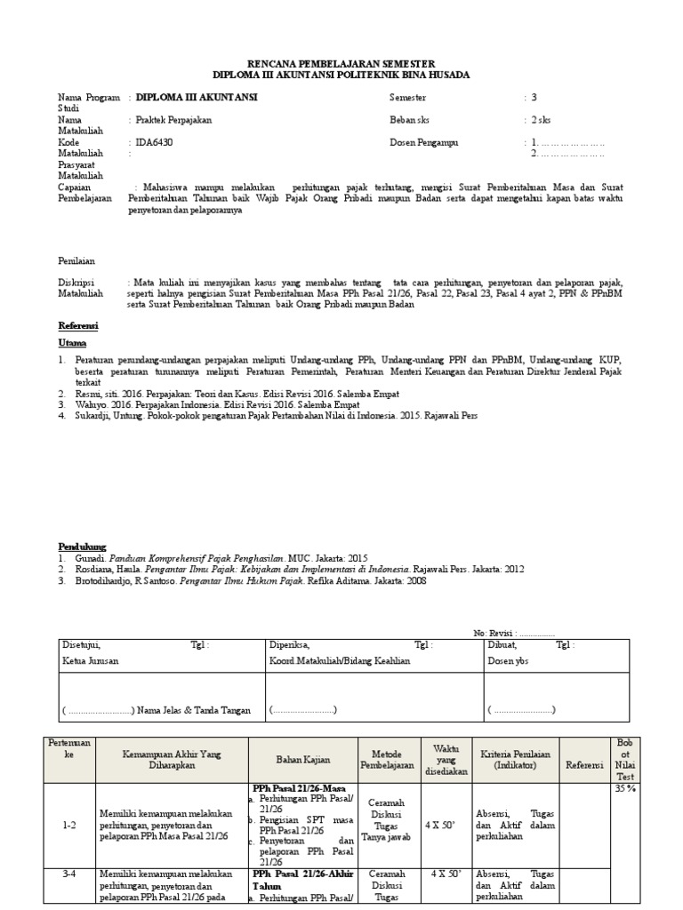 Praktek Perpajakan | PDF