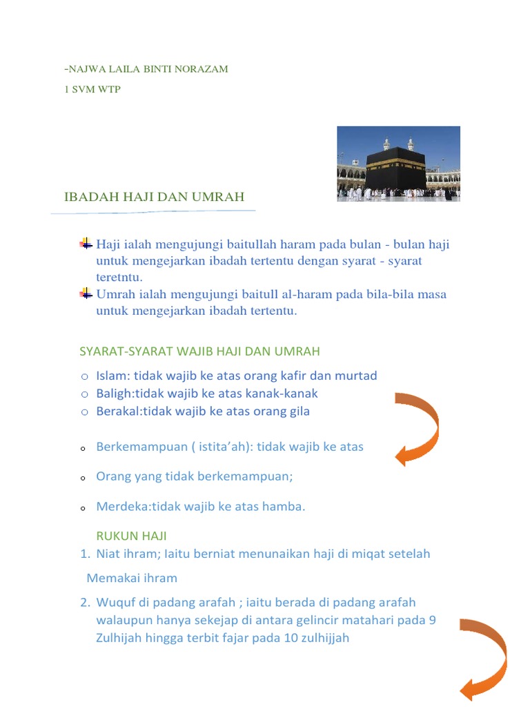 Ibadah Haji Dan Umrah | PDF