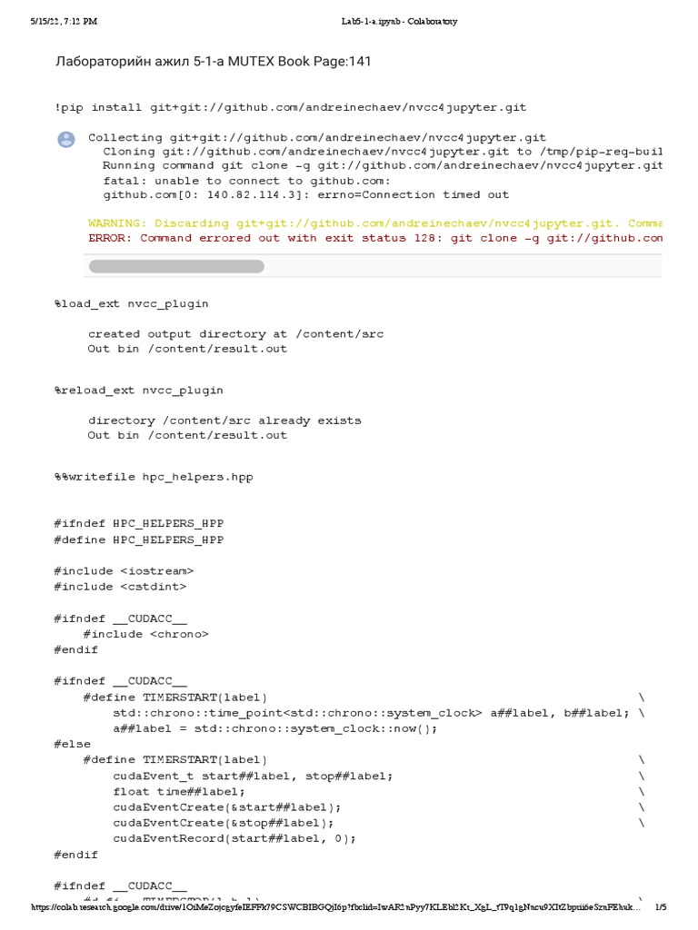 Lab5-1-A.ipynb - Colaboratory | PDF | Software Engineering | Computing