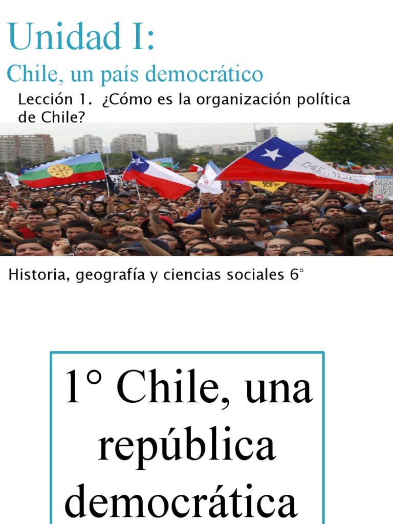 Unidad 1 Chile Un Pais Democrático | PDF | Democracia | Ideologías políticas