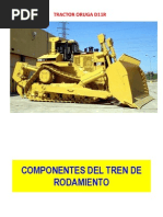 Partes Del Tren de Rodaje | PDF | Engranaje | Rueda