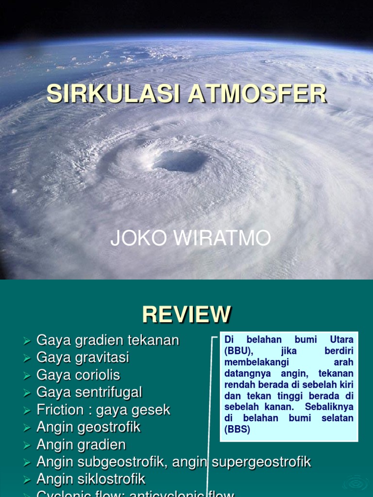 Sirkulasi Atmosfer | PDF