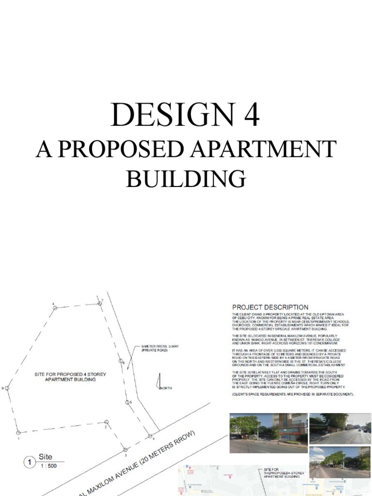 Design 4: A Proposed Apartment Building | PDF | Architectural Design ...