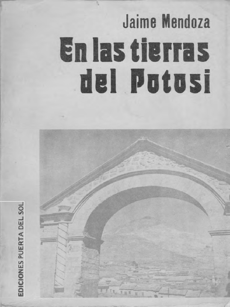 En Las Tierras Ilei Potasi: Jaime Mendoza | PDF | Bolivia
