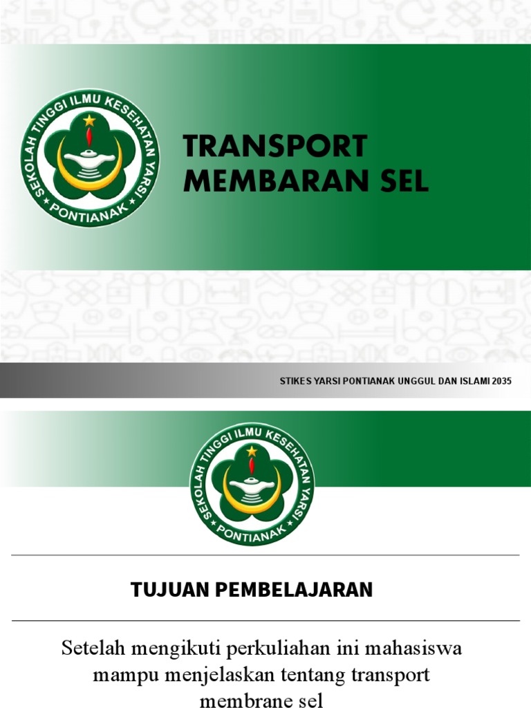 Mekanisme Transport Membran Sel | PDF