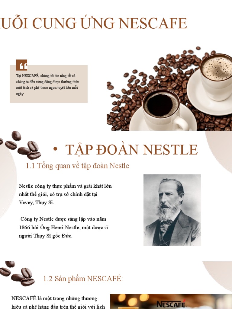 CHU I-CUNG - NG-NESCAFE - Nhóm 2 - L P L18 | PDF