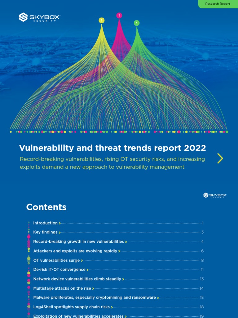 Vulnerability and Threat Trends Report 2022 | PDF | Security | Computer ...