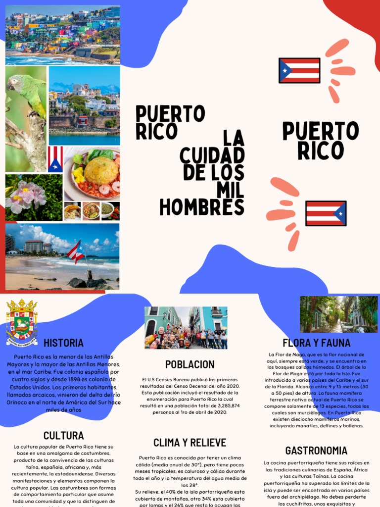Triptico Puerto Rico | PDF | Puerto Rico