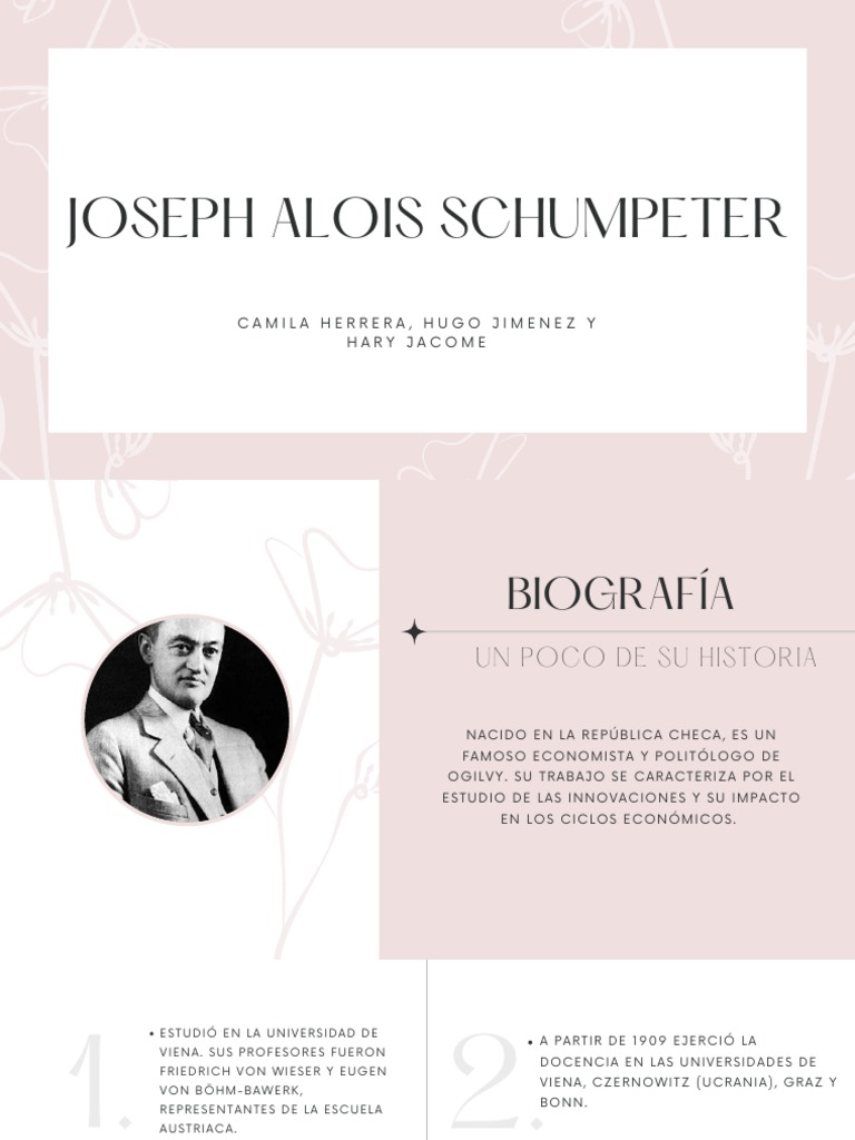 Joseph Alois Schumpeter | PDF