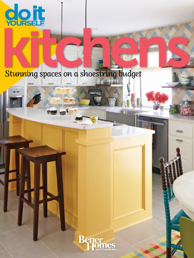 Kitchens Stunning Spaces On A Shoestring Budget | PDF | Countertop ...