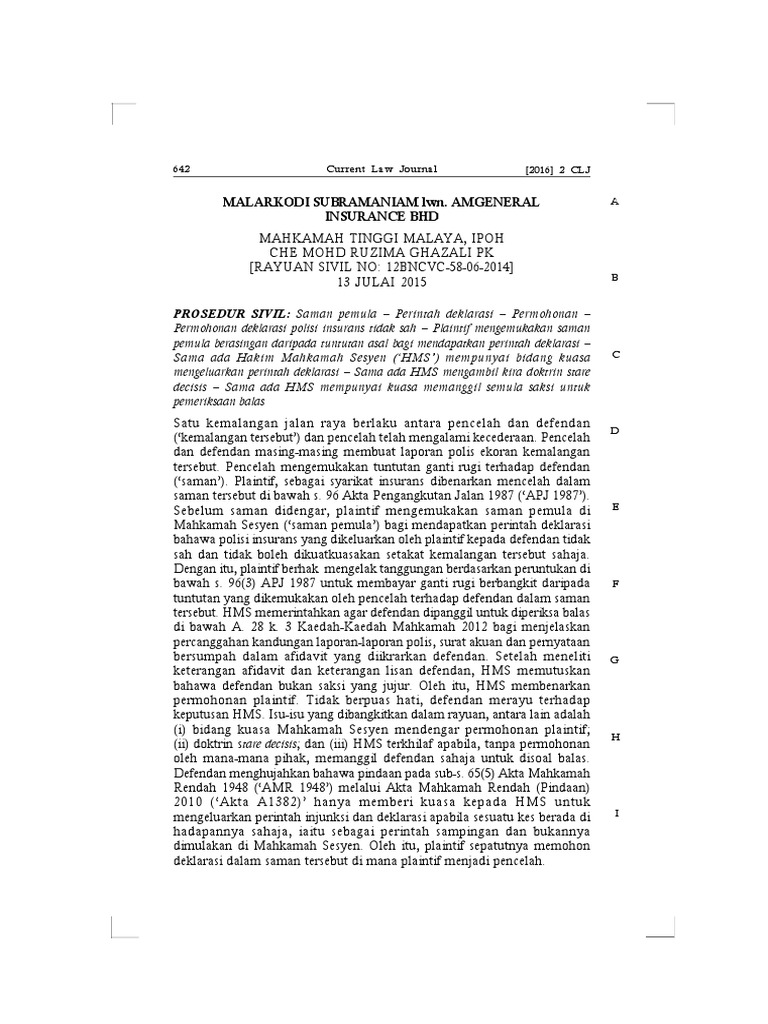 CLJ 2016 2 642 PSB | PDF