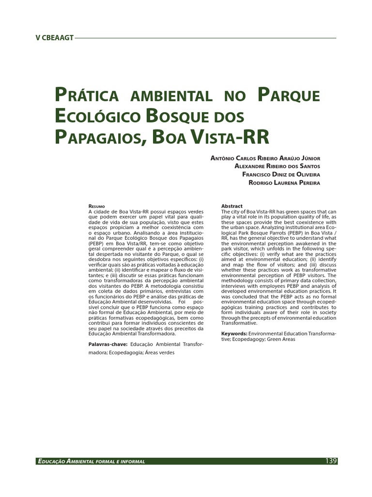 Pratica Ambiental | PDF | Ambiente natural | Sociologia