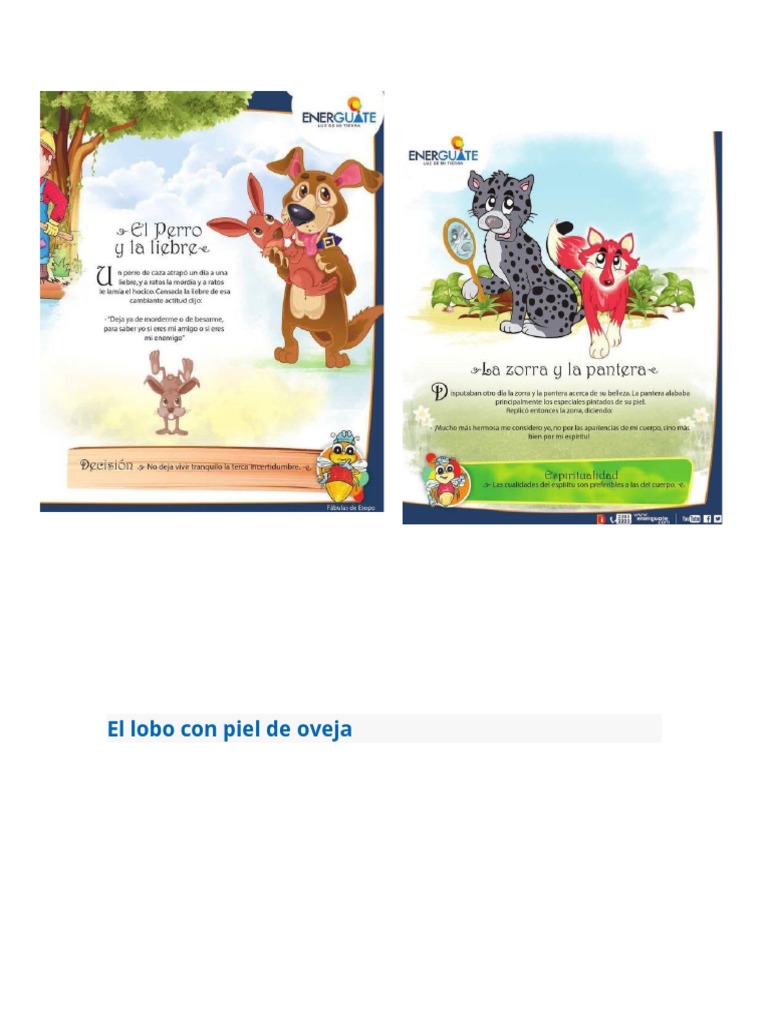 El Lobo Con Piel de Oveja | PDF