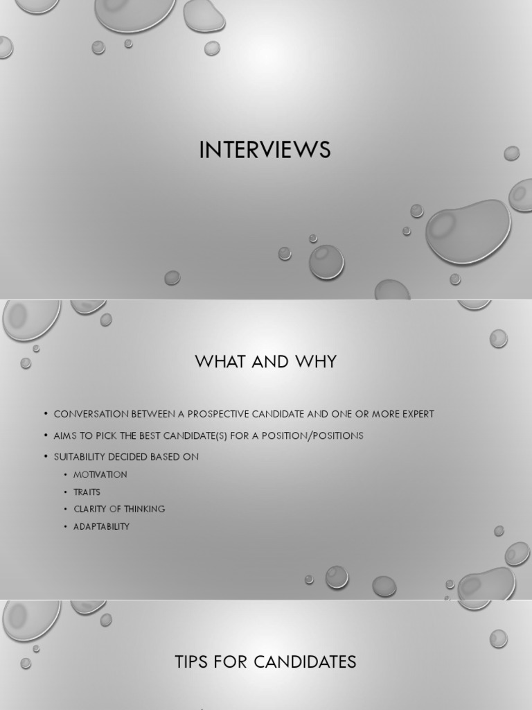 16 Communication Interviews | PDF