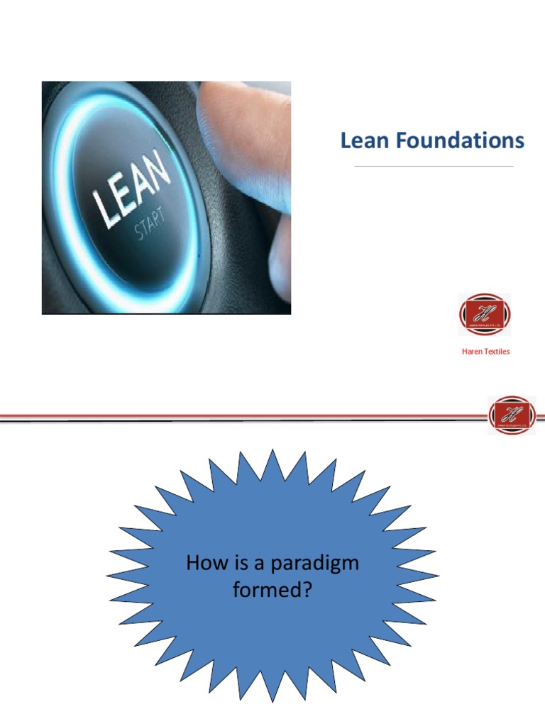 Lean Foundation | PDF | Lean Manufacturing | Inventory Lean Foundation | PDF | Lean Manufacturing | Inventory
