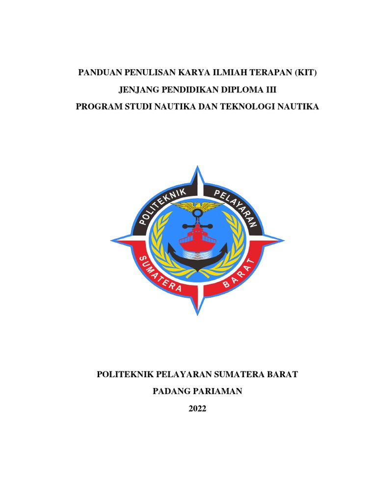 Panduan Penulisan Karya Ilmiah KIT | PDF