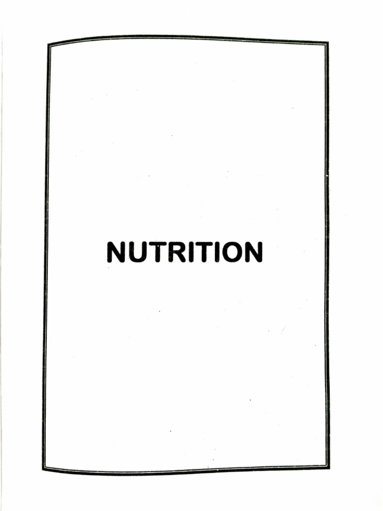 Nutrition Solve Paper Ruhs | PDF | Nutrition | Diet & Nutrition