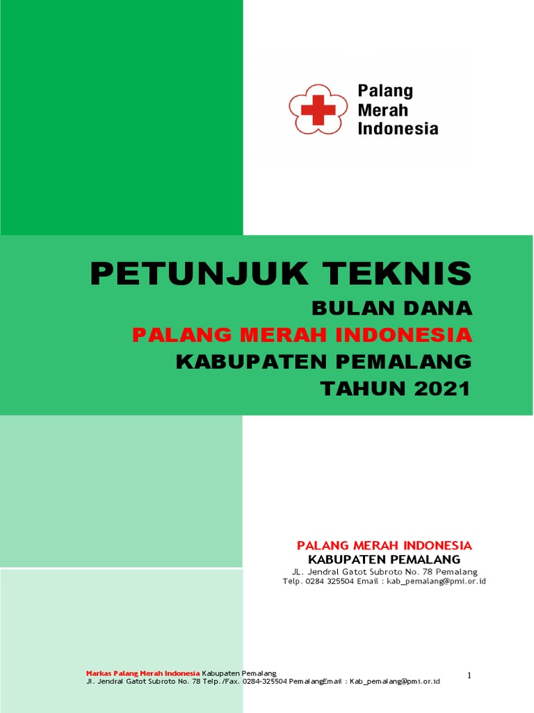 Konsep Juknis Bulan Dana 2021 | PDF