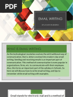 1.7 Email Writing - PPT.pptx | PDF