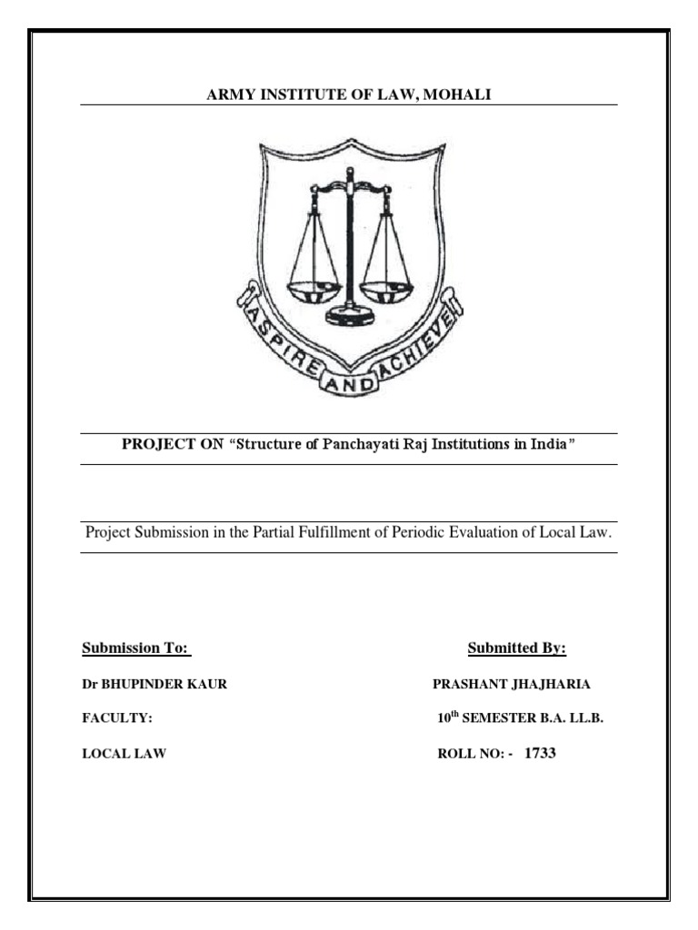 PRI'S | PDF | Governance | Government Of India