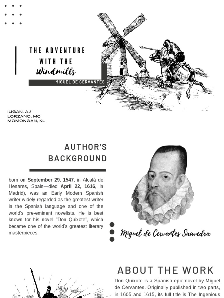 The Adventure With The: Windmills | PDF | Don Quixote