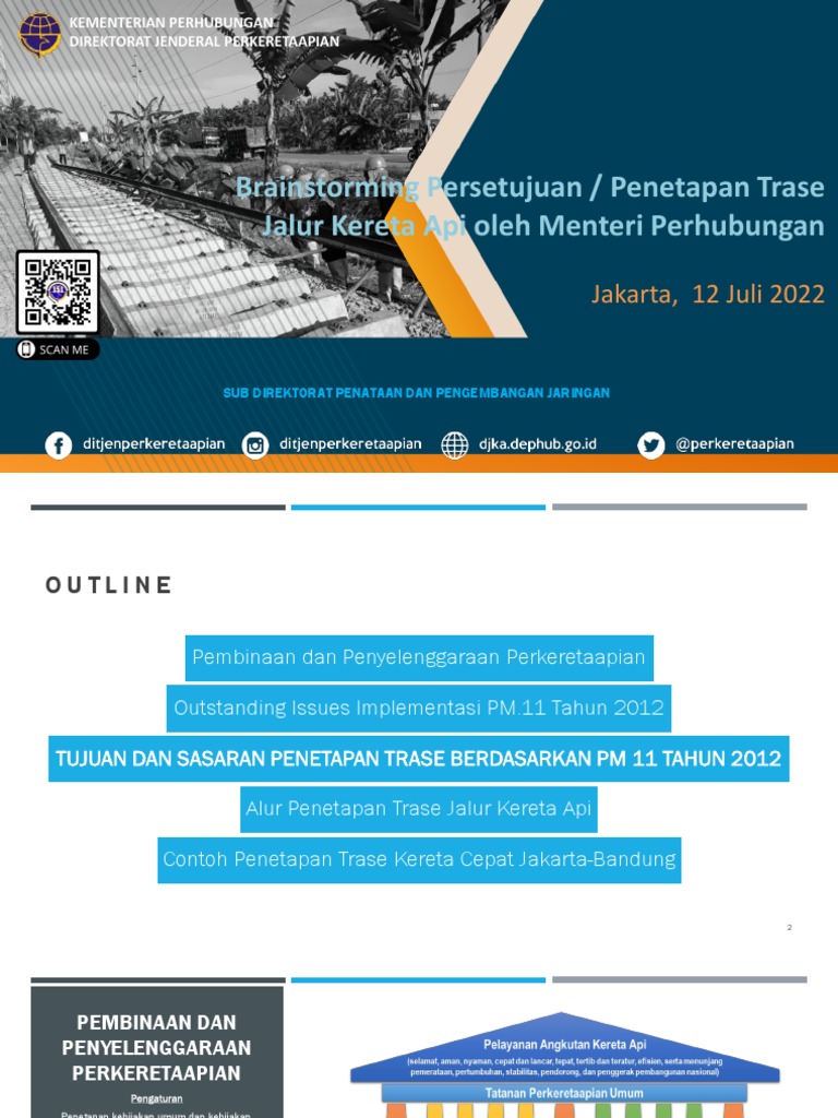 V2 Materi Penetapan Trase | PDF