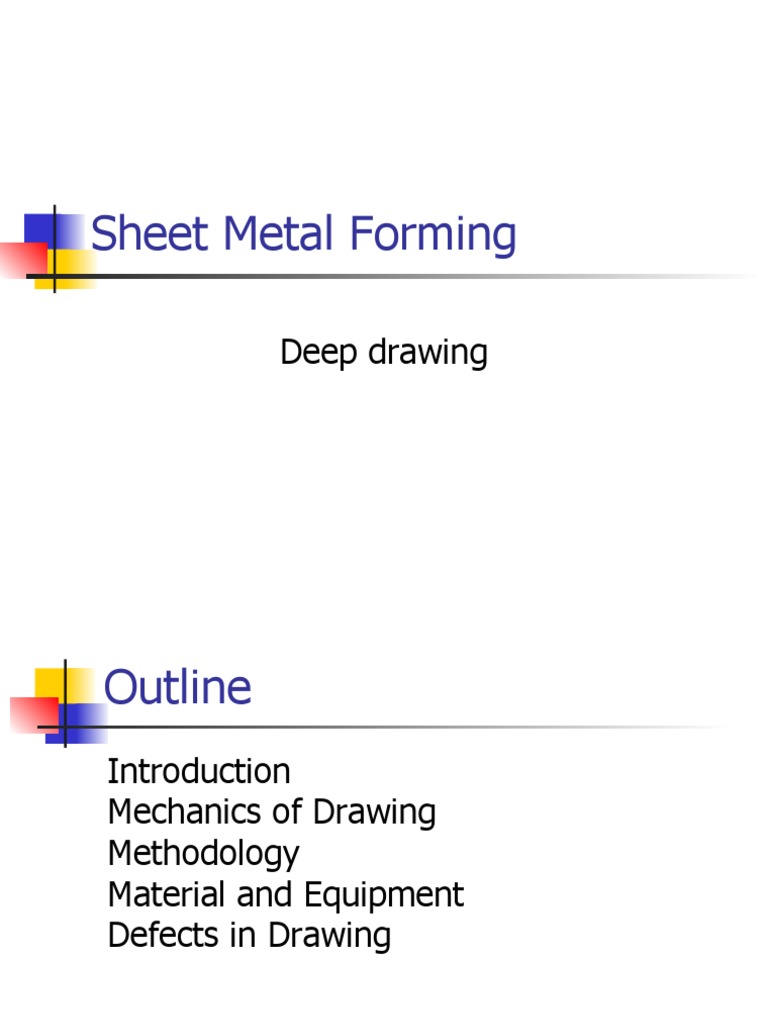 Sheet Metal Forming | PDF | Sheet Metal | Mechanics